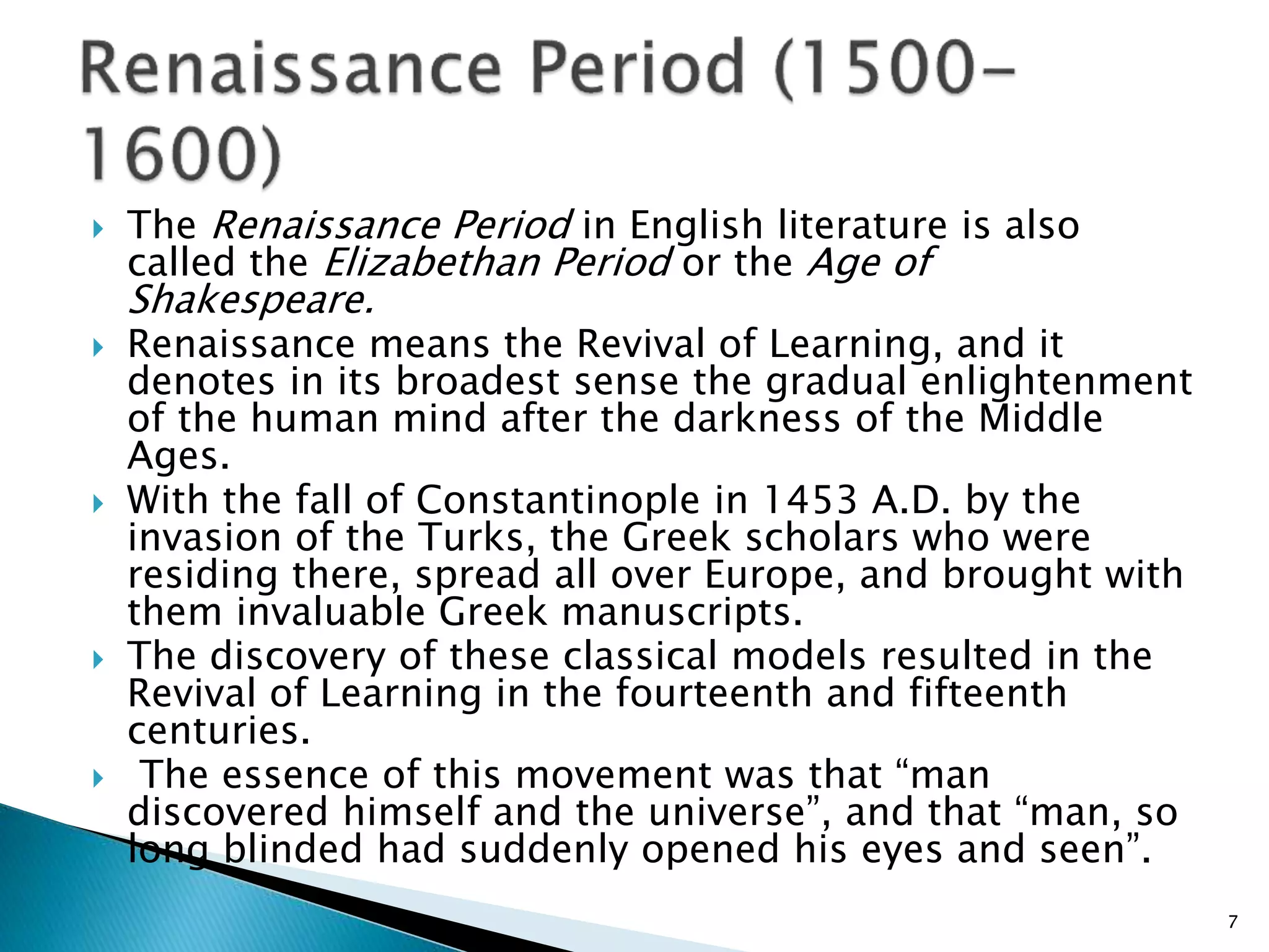 Old english periods | PPTX