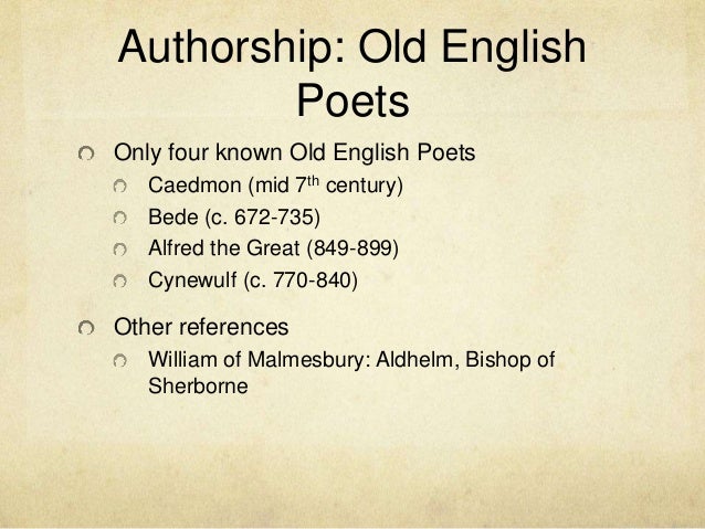 Old English Verse, Media, and Poetic Form