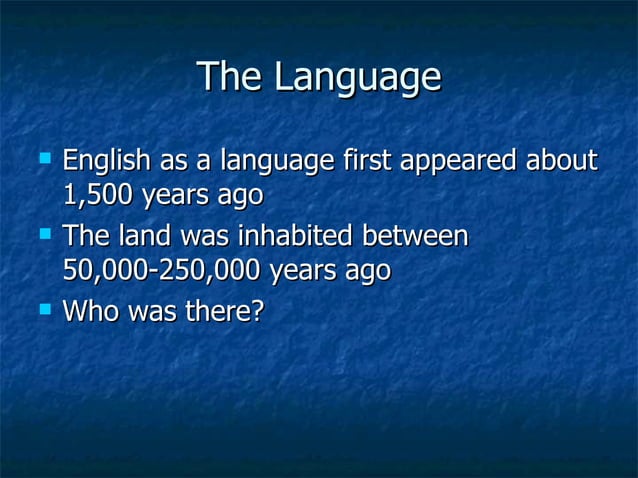 Old english power point | PPT | Books and Literature