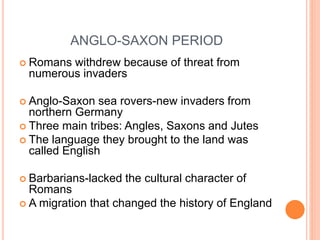 Old English Social History | PPTX