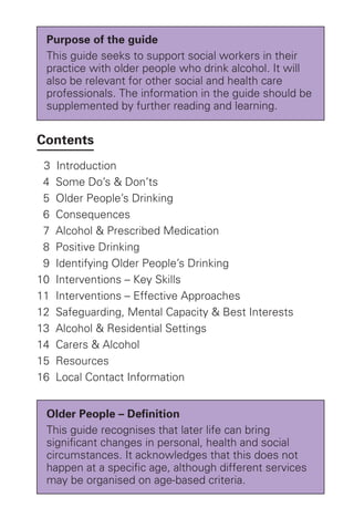 Older people & alcohol | PDF