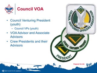 Older scouts need crews | PPTX