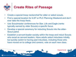 Older scouts need crews | PPTX