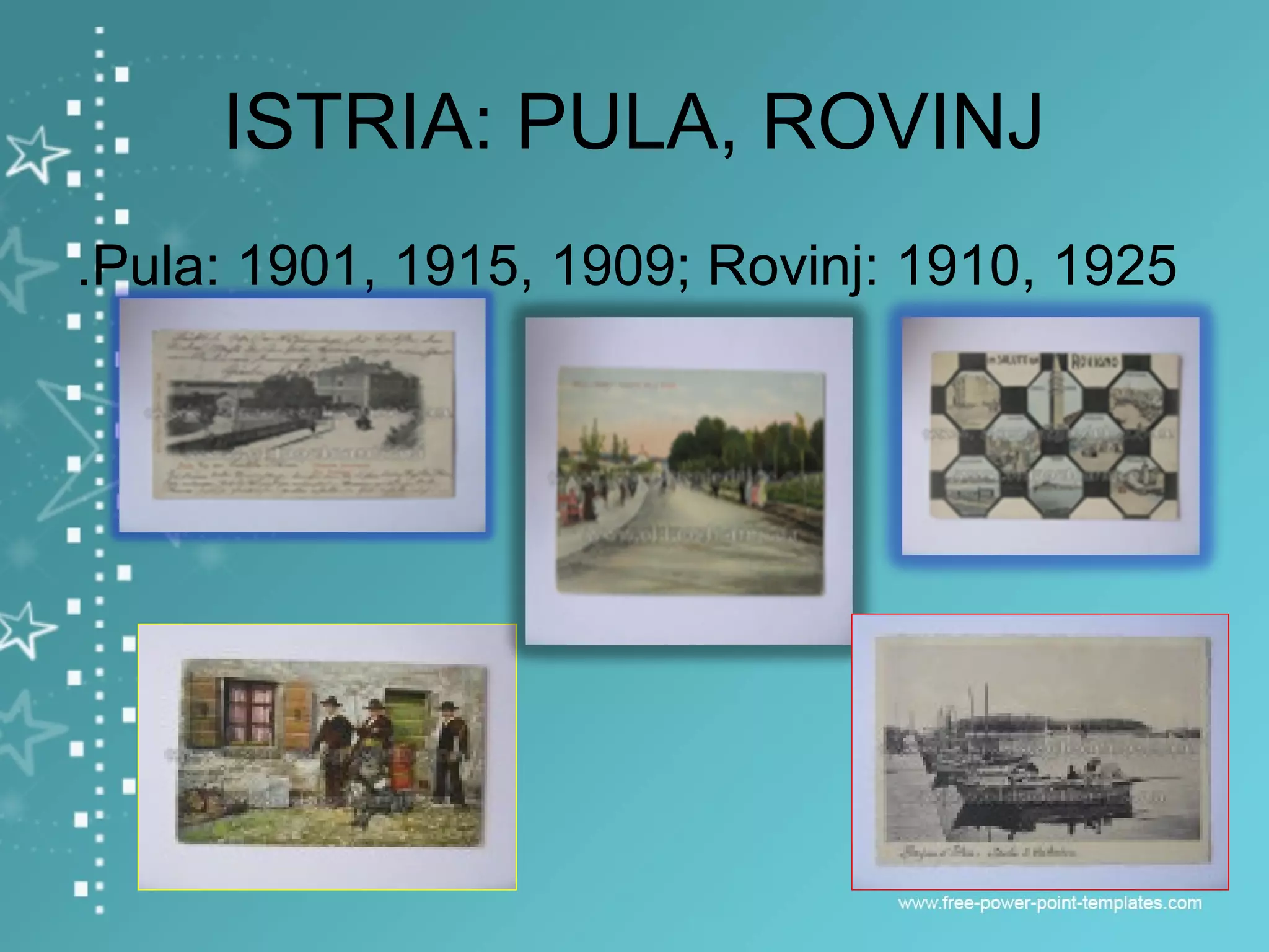 Oldest croatian picture postcards | PPT
