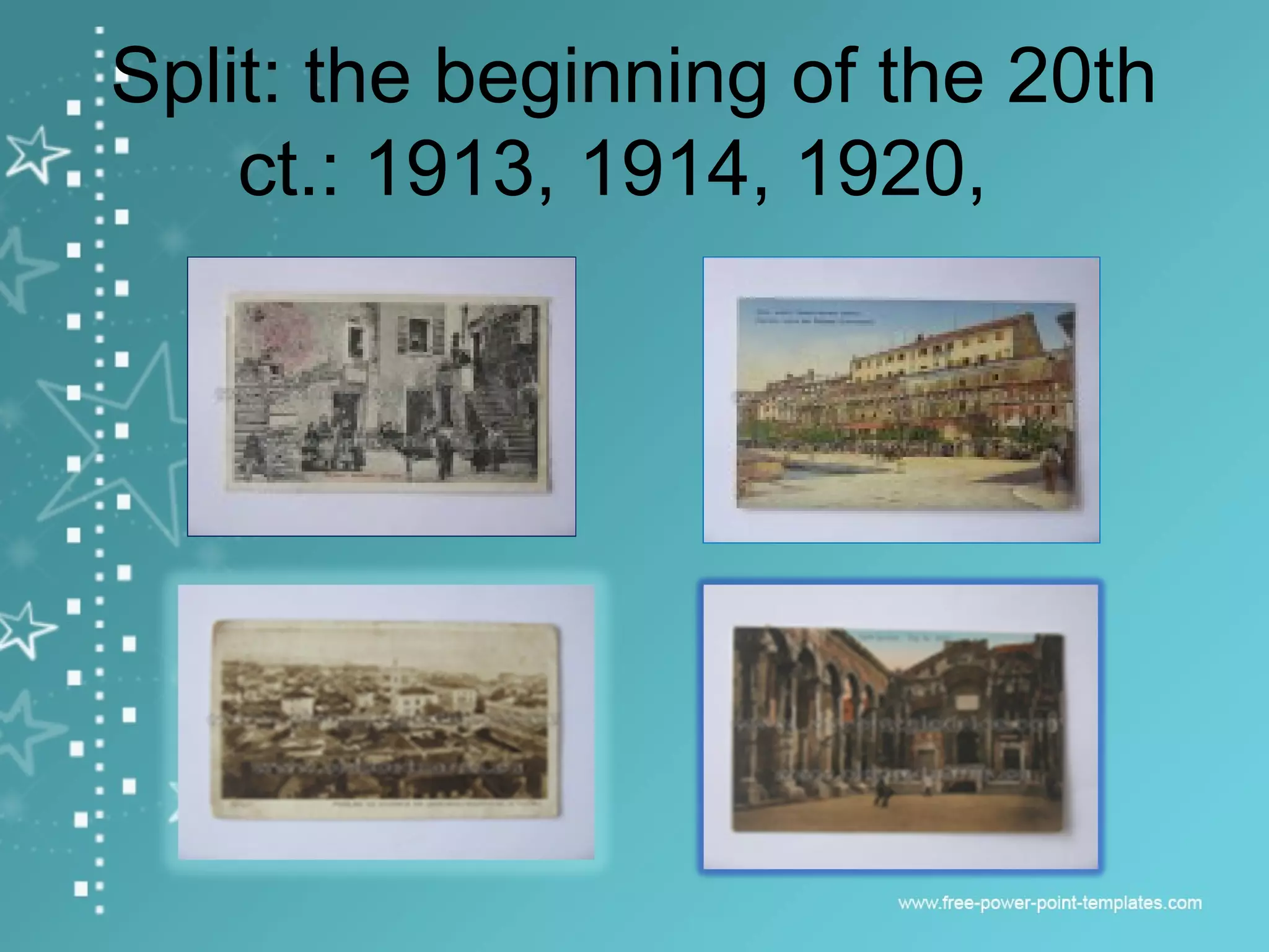 Oldest croatian picture postcards | PPT