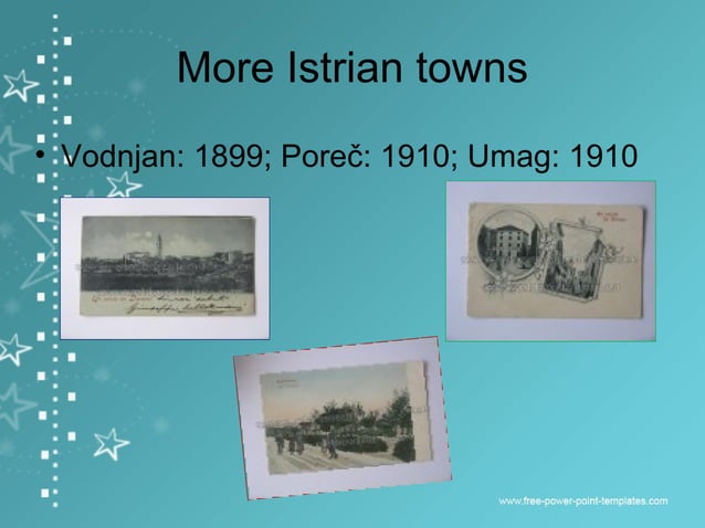 Oldest croatian picture postcards | PPT