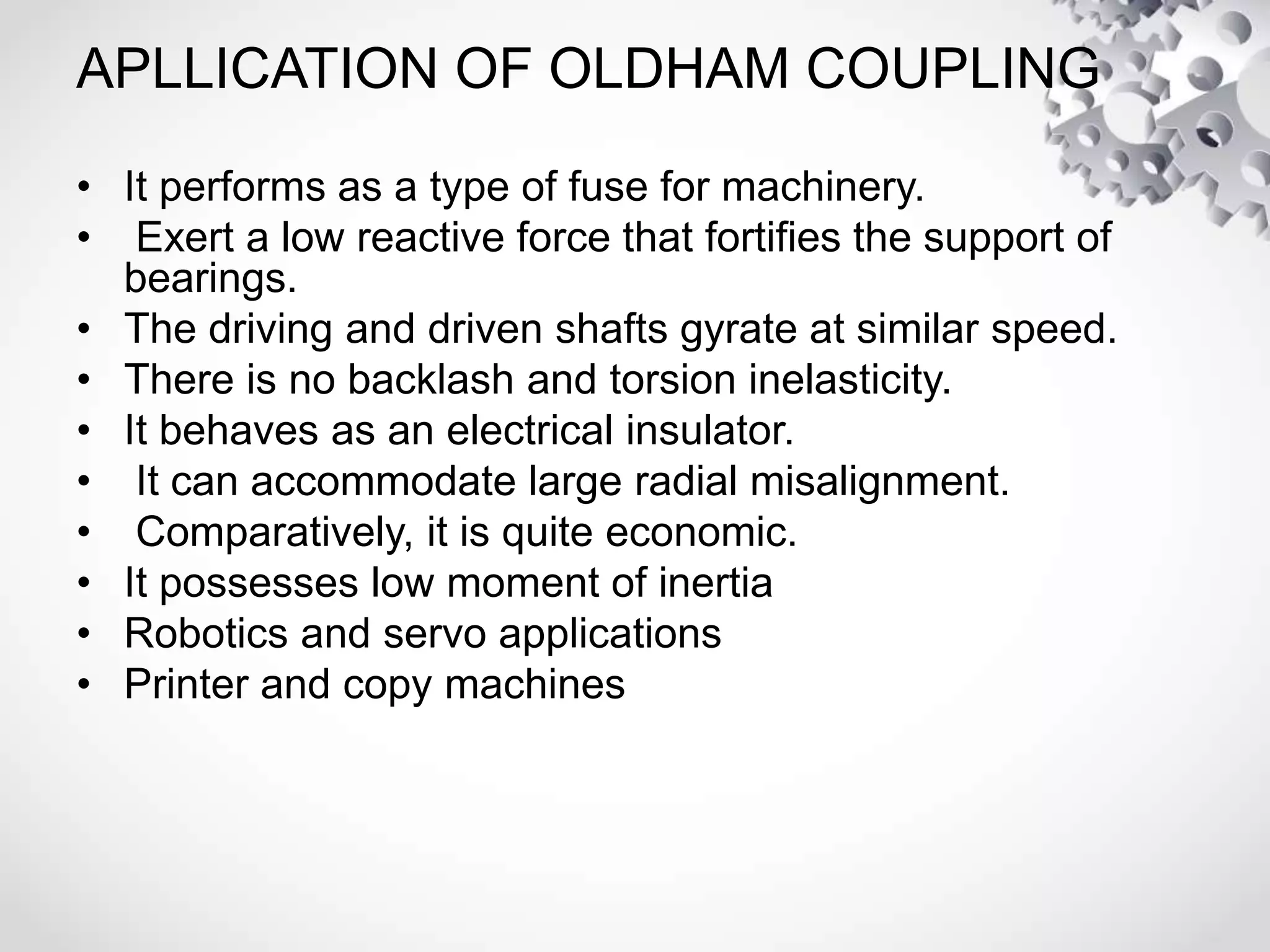 Oldham coupling | PPT