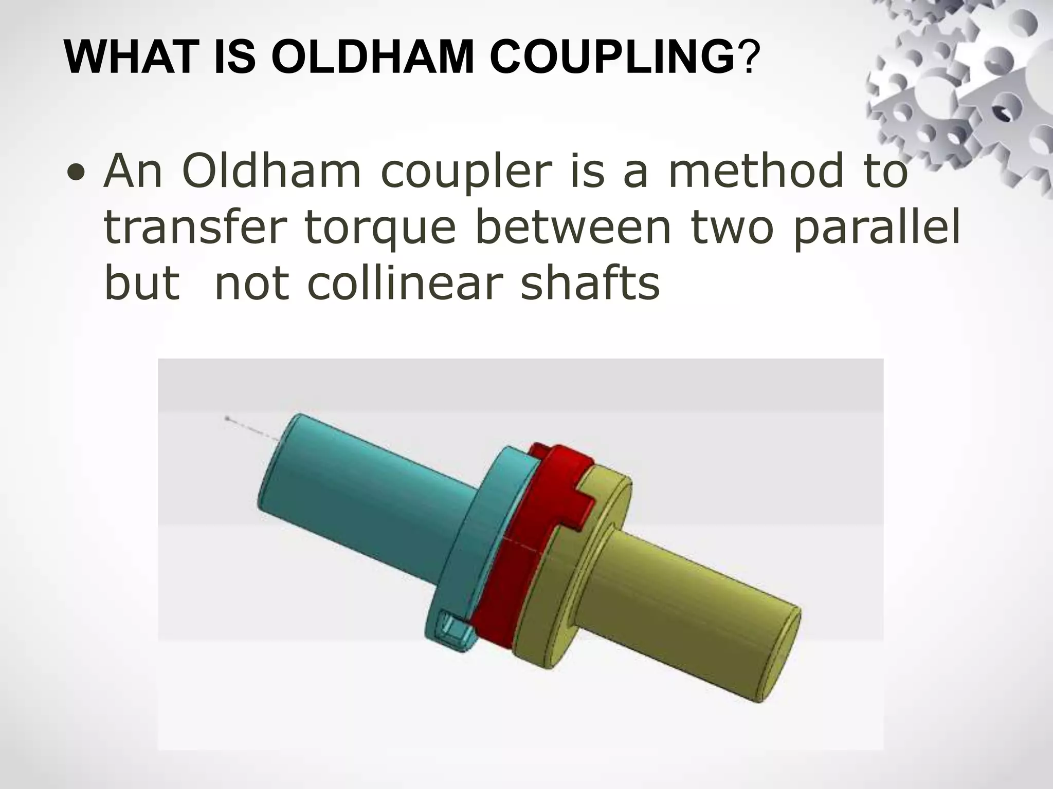 Oldham coupling | PPT