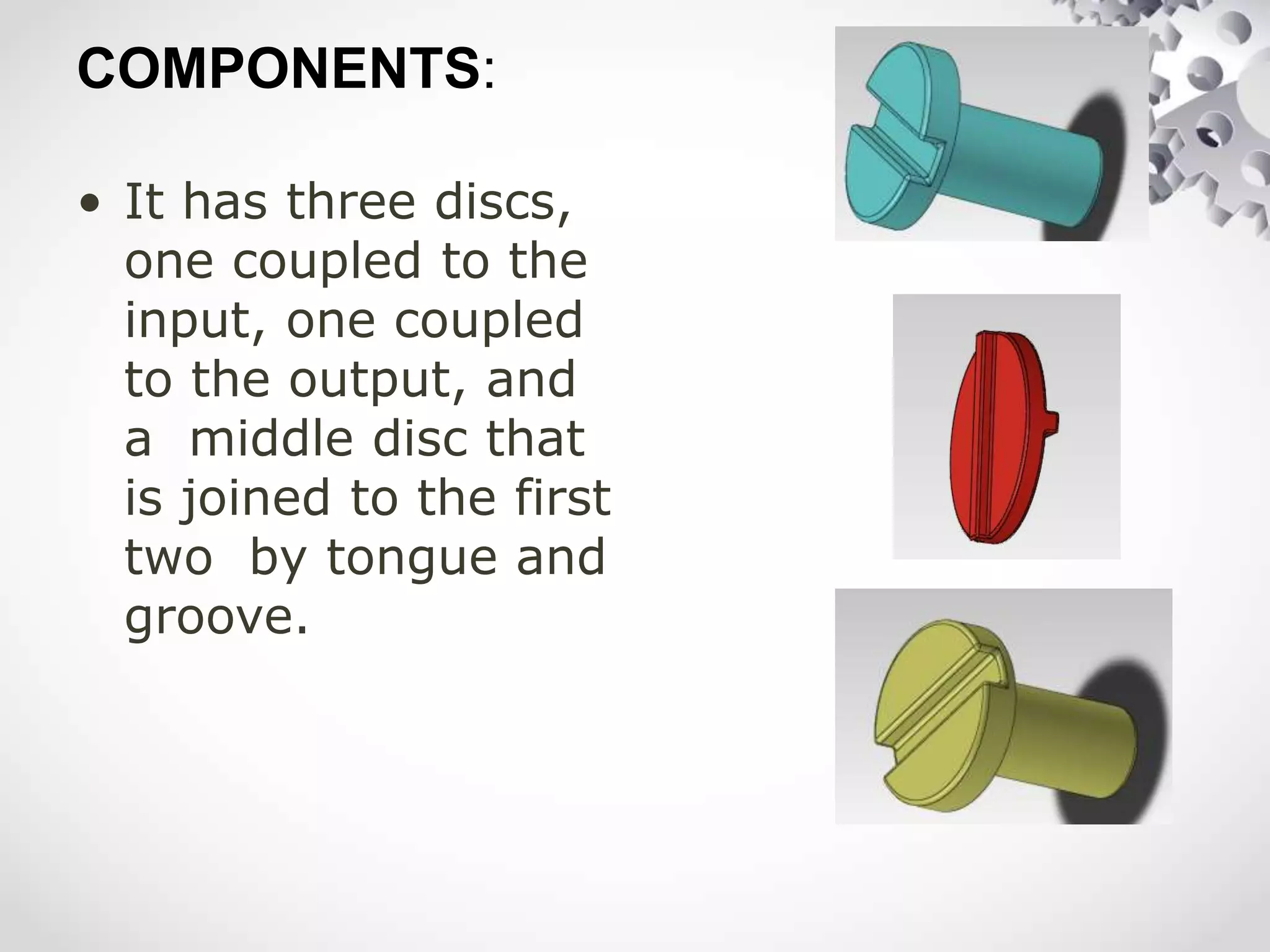 Oldham coupling | PPT