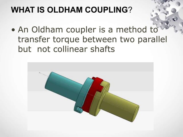 Oldham coupling | PPT