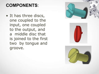 Oldham coupling | PPT