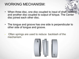 Oldham coupling | PPT