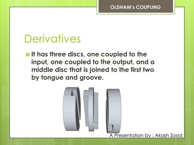 Oldham’s coupling | PPTX | Technology & Computing