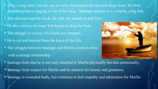 The Old Man and the Sea: A Brief Review | PPTX