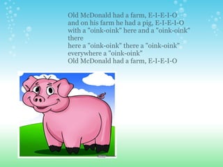 Old Mc Donald | PPT