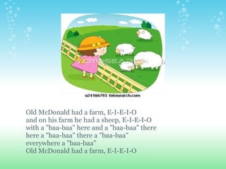 Old Mc Donald | PPT