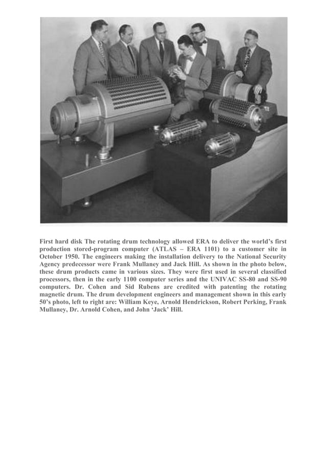 Old photos of the first generation of computers | PDF | Computing ...