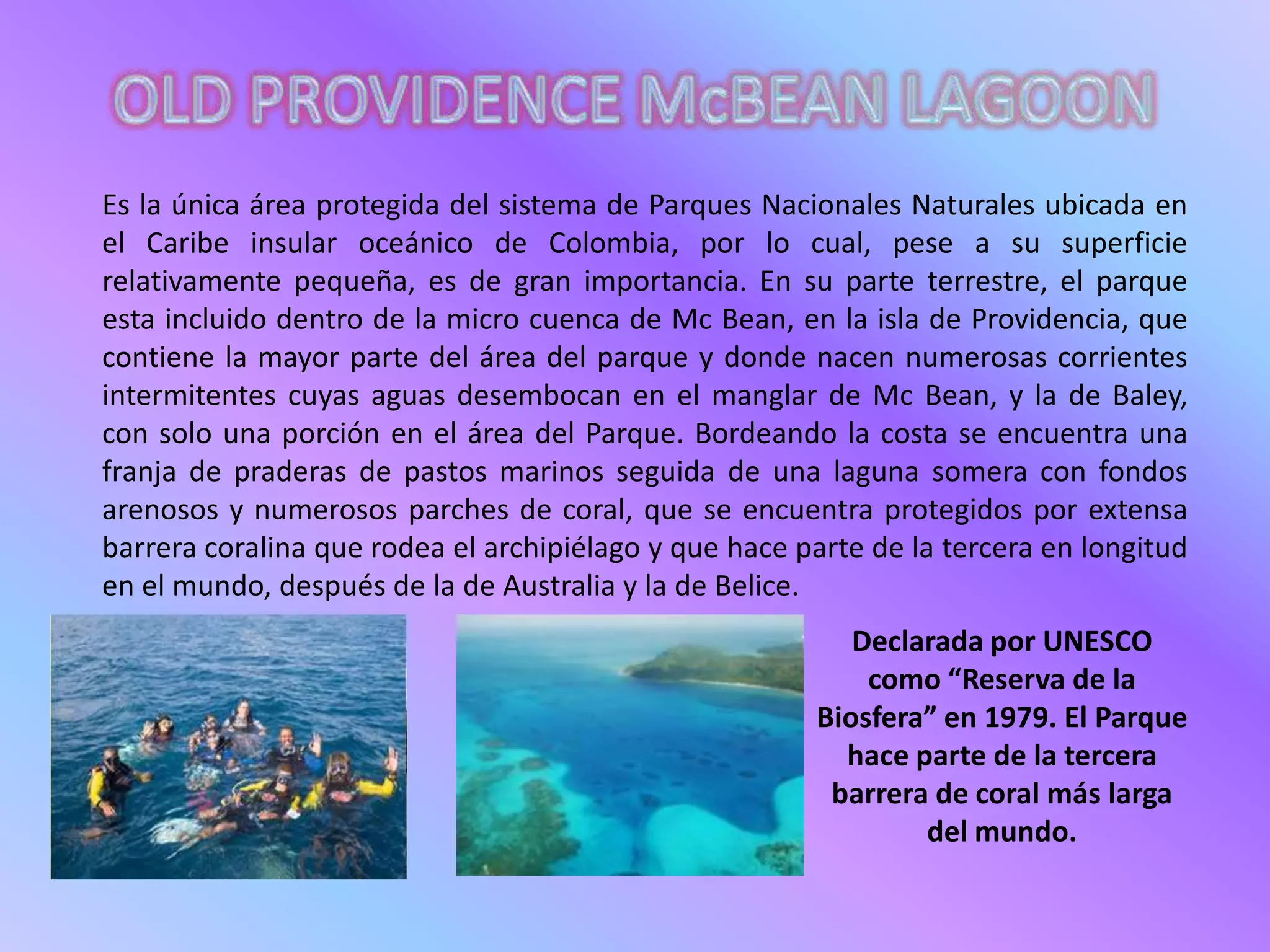 Old providence mc bean lagoon | PPT | Descarga Gratuita