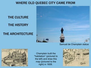 Old quebec city | PPTX