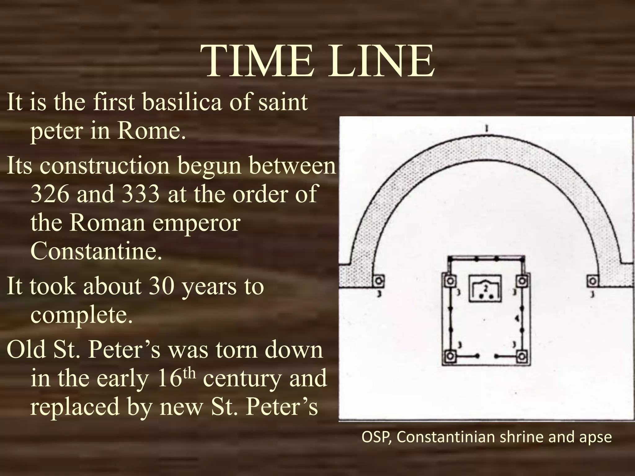 Old saint peter’s basilica | PPTX