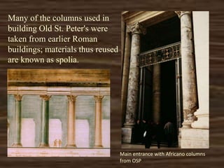 Old saint peter’s basilica | PPTX