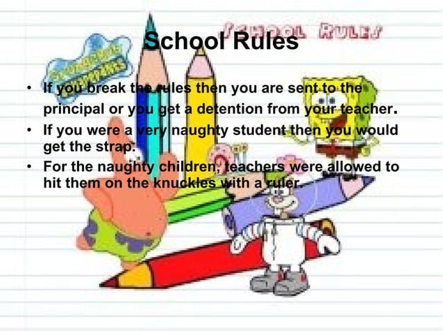 Old school education presentation | PPT