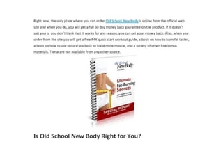 Old School Training Bodybuilding | PPTX