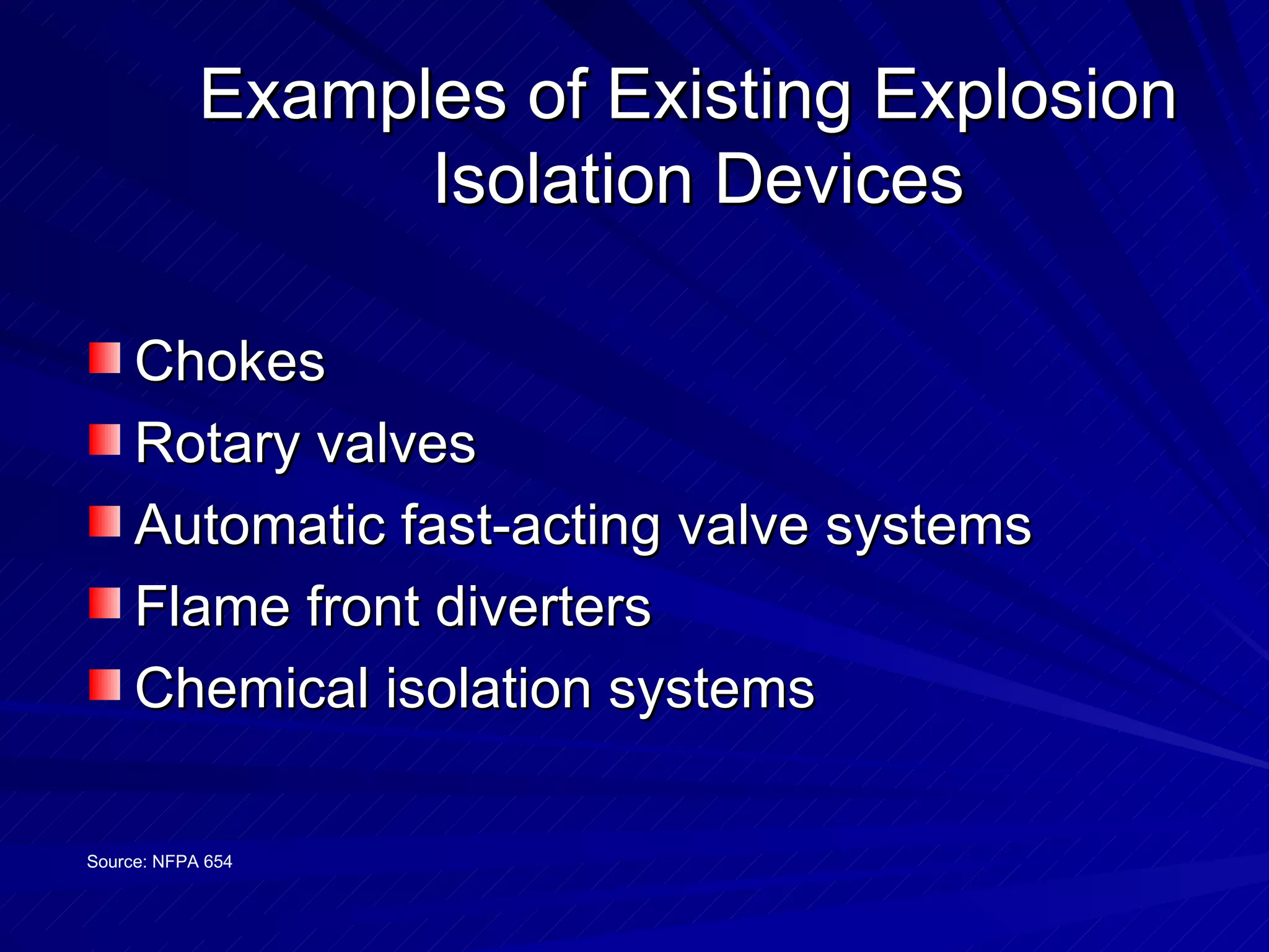 Innovative Dust Explosion Prevention Technology | PPT
