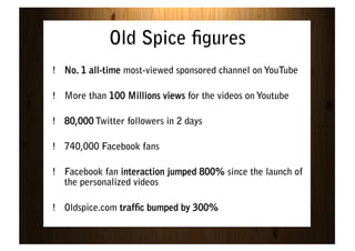 Old Spice #CaseStudy #SocialMedia | PDF