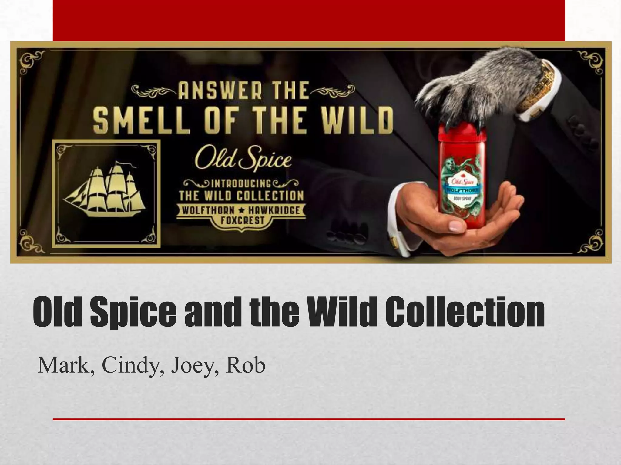 Old Spice: Wild Collection Case Study | PPTX