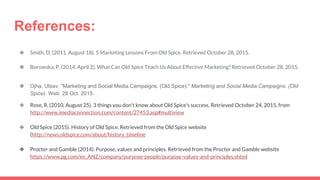 Old spice swot analysis | PPTX