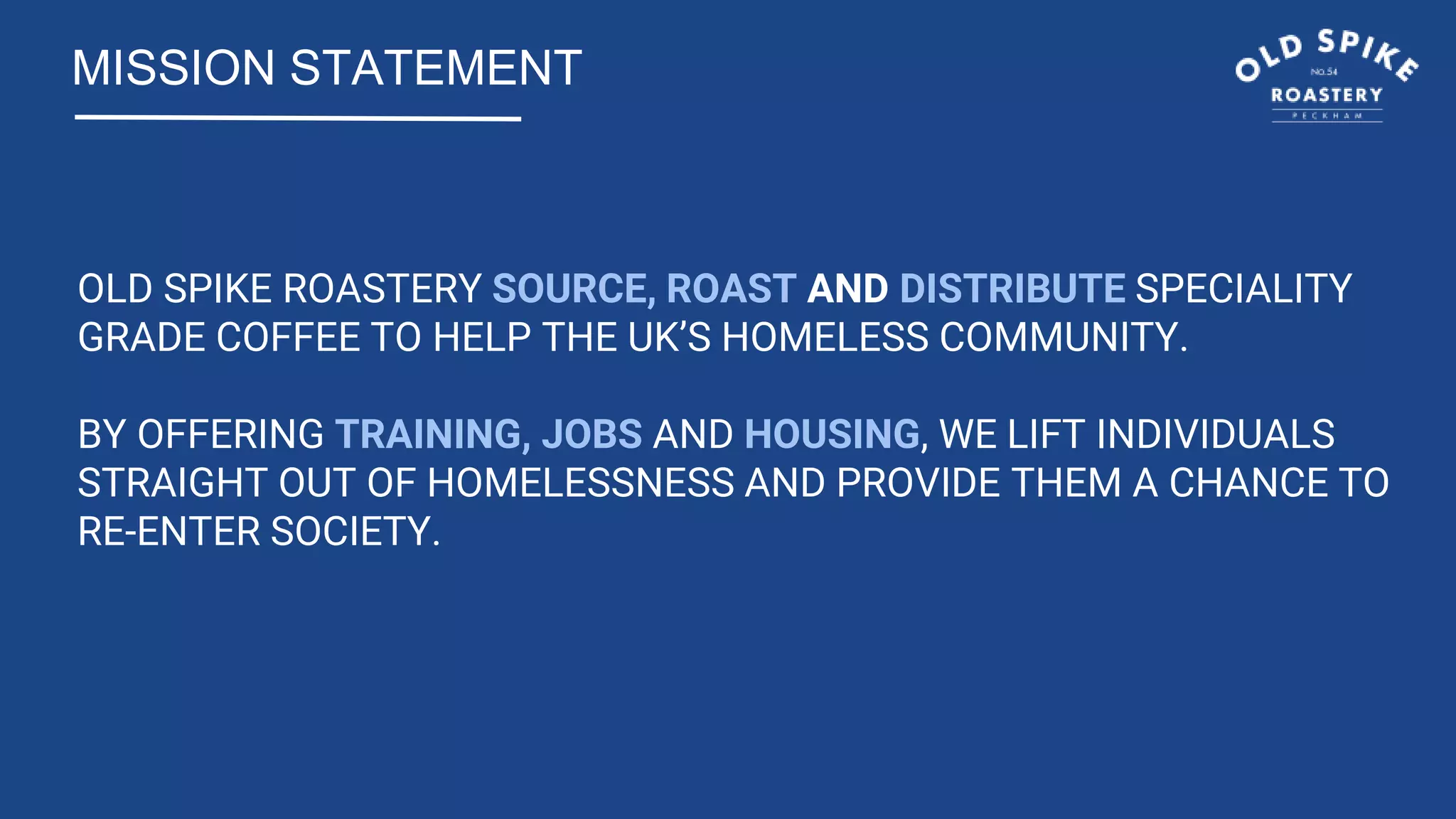 Old spike Roastery presentation | PPTX | Business | Business and Finance