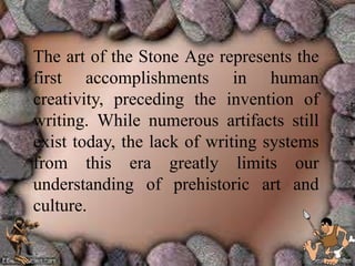 Old stone age rock painting 1.2 | PPTX