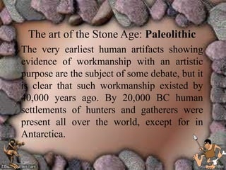 Old stone age rock painting 1.2 | PPTX