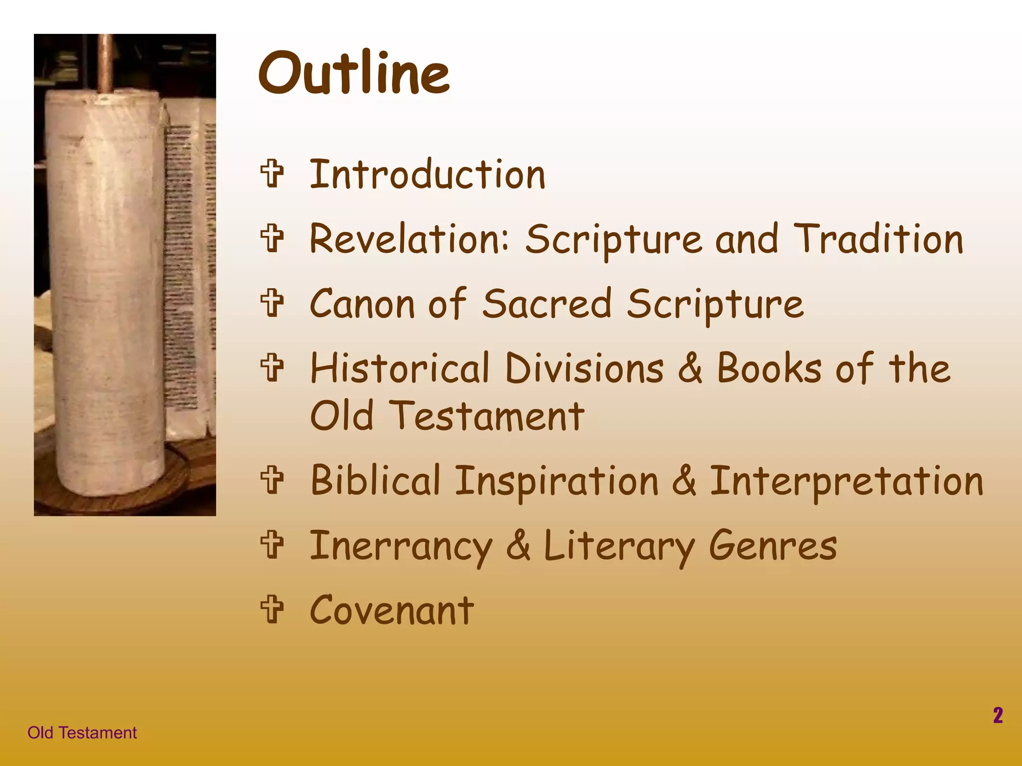 Introduction to the Old testament | PDF