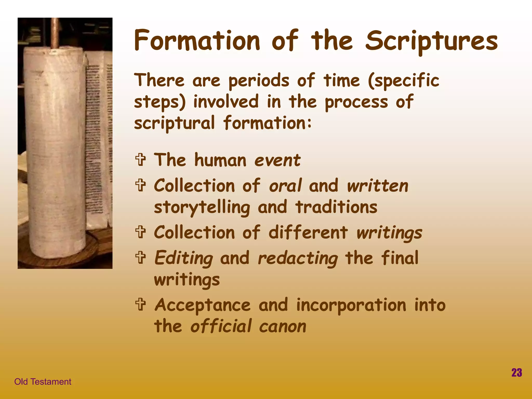 Introduction to the Old testament | PDF