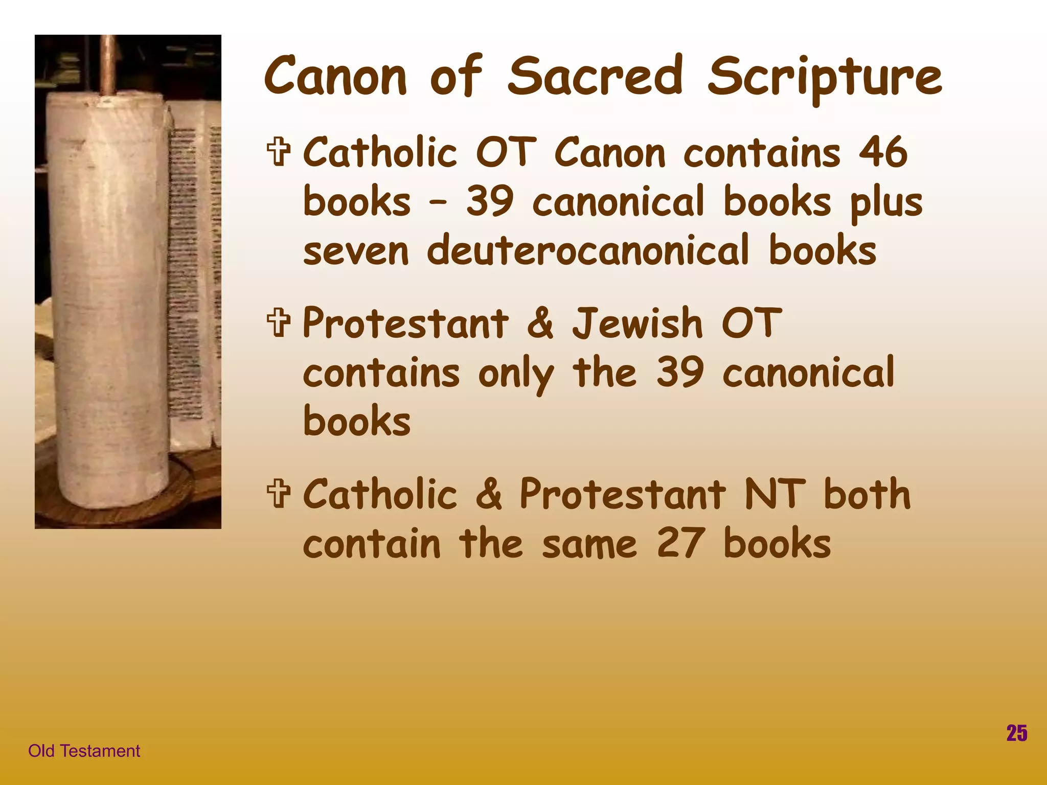 Introduction to the Old testament | PDF