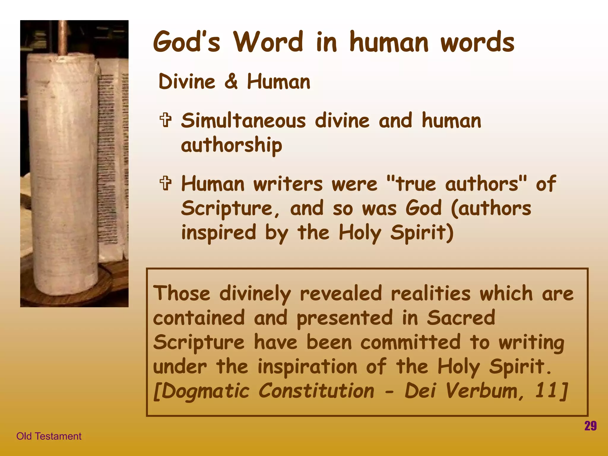 Introduction to the Old testament | PDF
