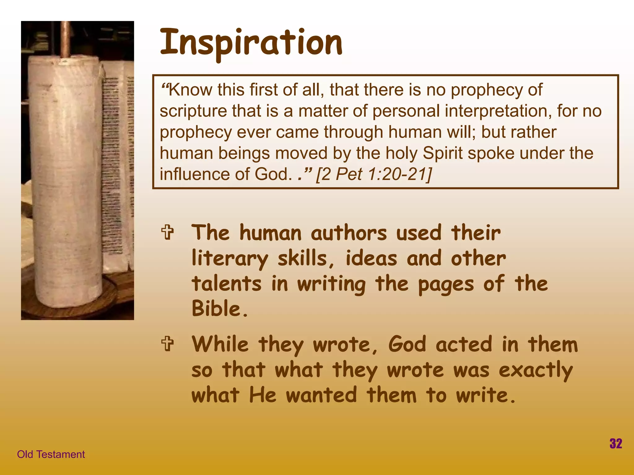 Introduction to the Old testament | PDF