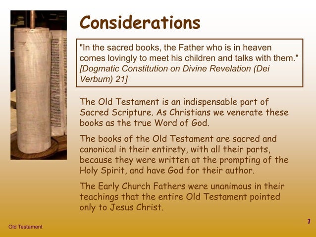 Introduction to the Old testament | PDF