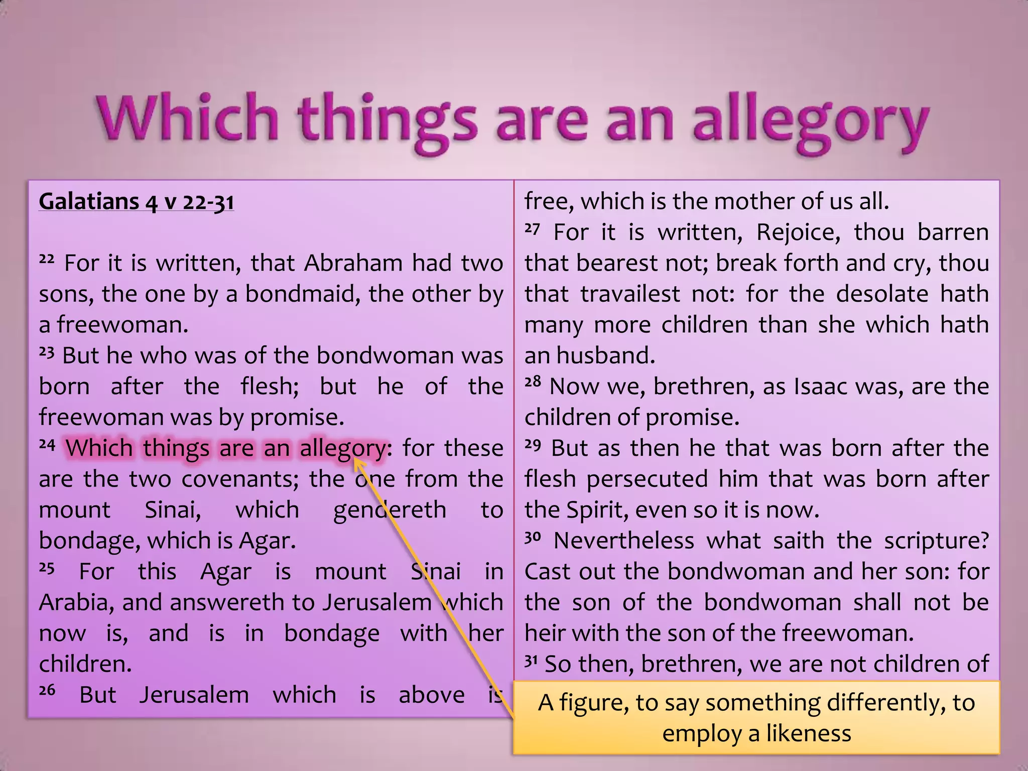 Old testament characters - Hagar | PPTX