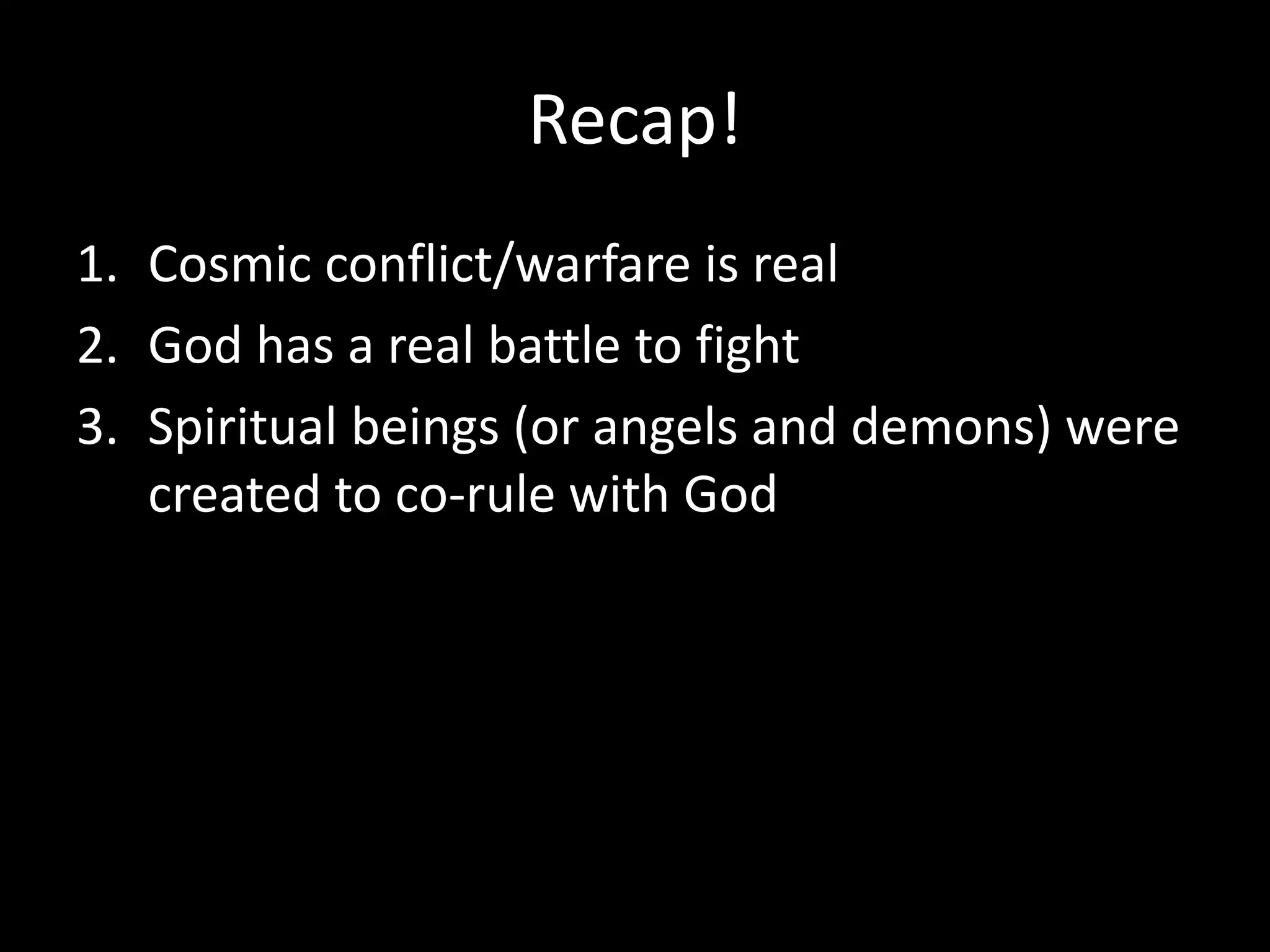 Demons & Angels in the Bible (Old Testament) | PPTX