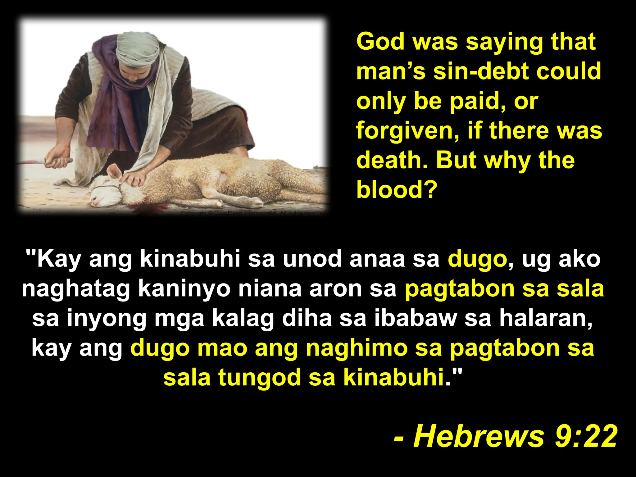 Old Testament Events Foreshadowing the Lord Jesus Christ Vernon Aposaga ...