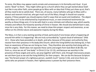 Old testament pre figurements of the Mass | PPT