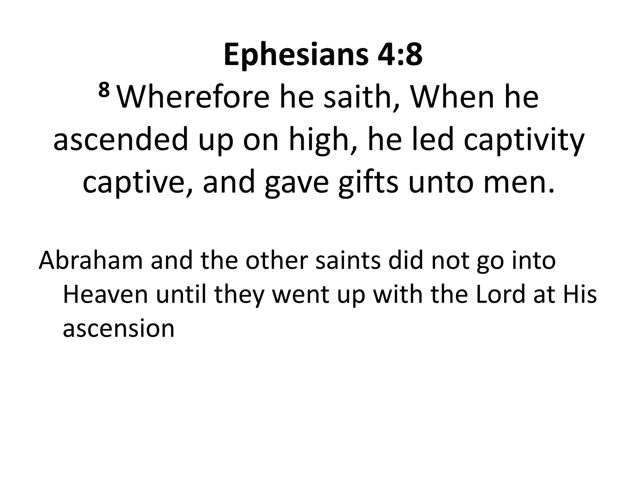 Old testament saints | PPTX