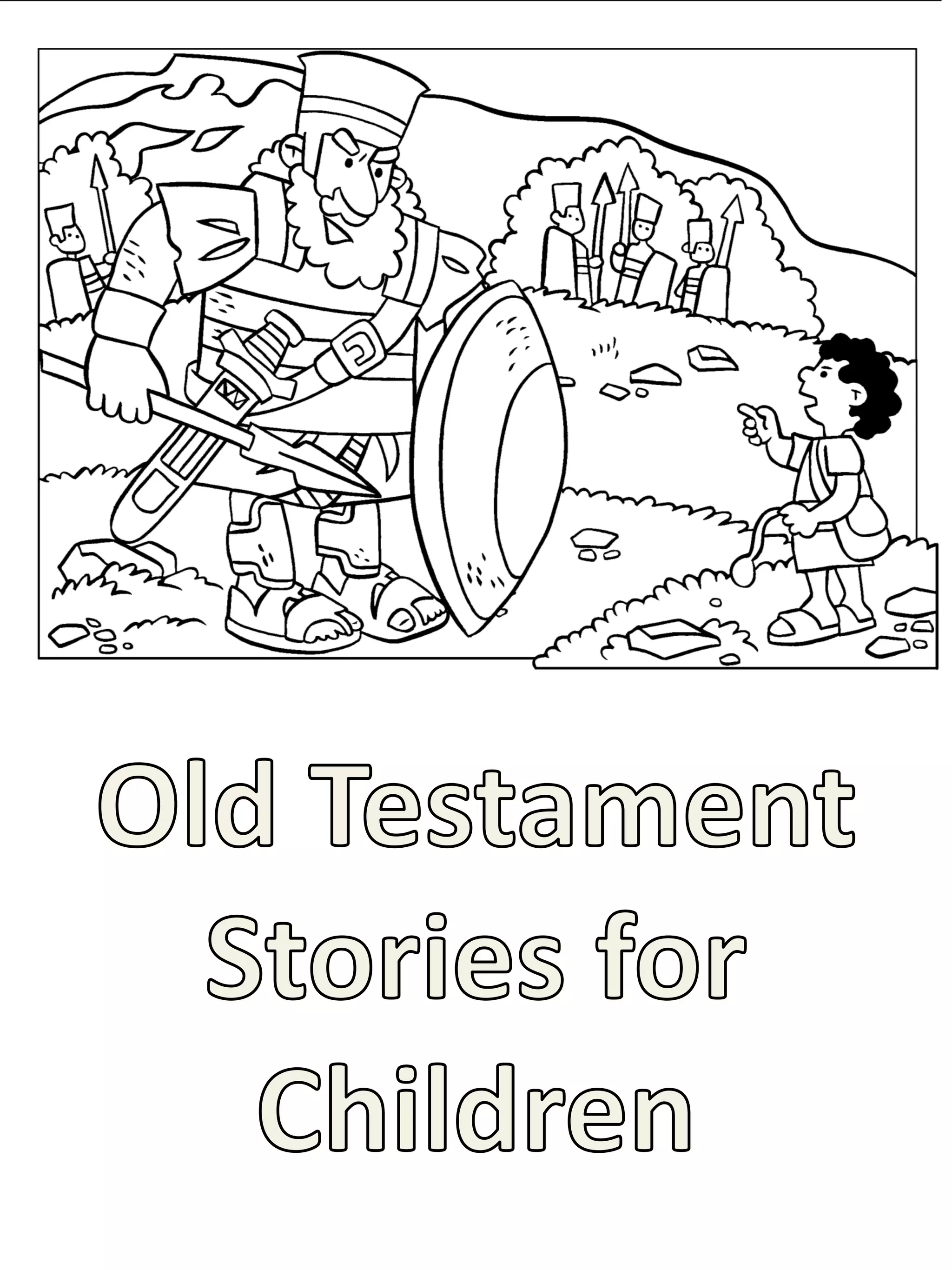 Old Testament Stories for Children: Coloring Book | PDF