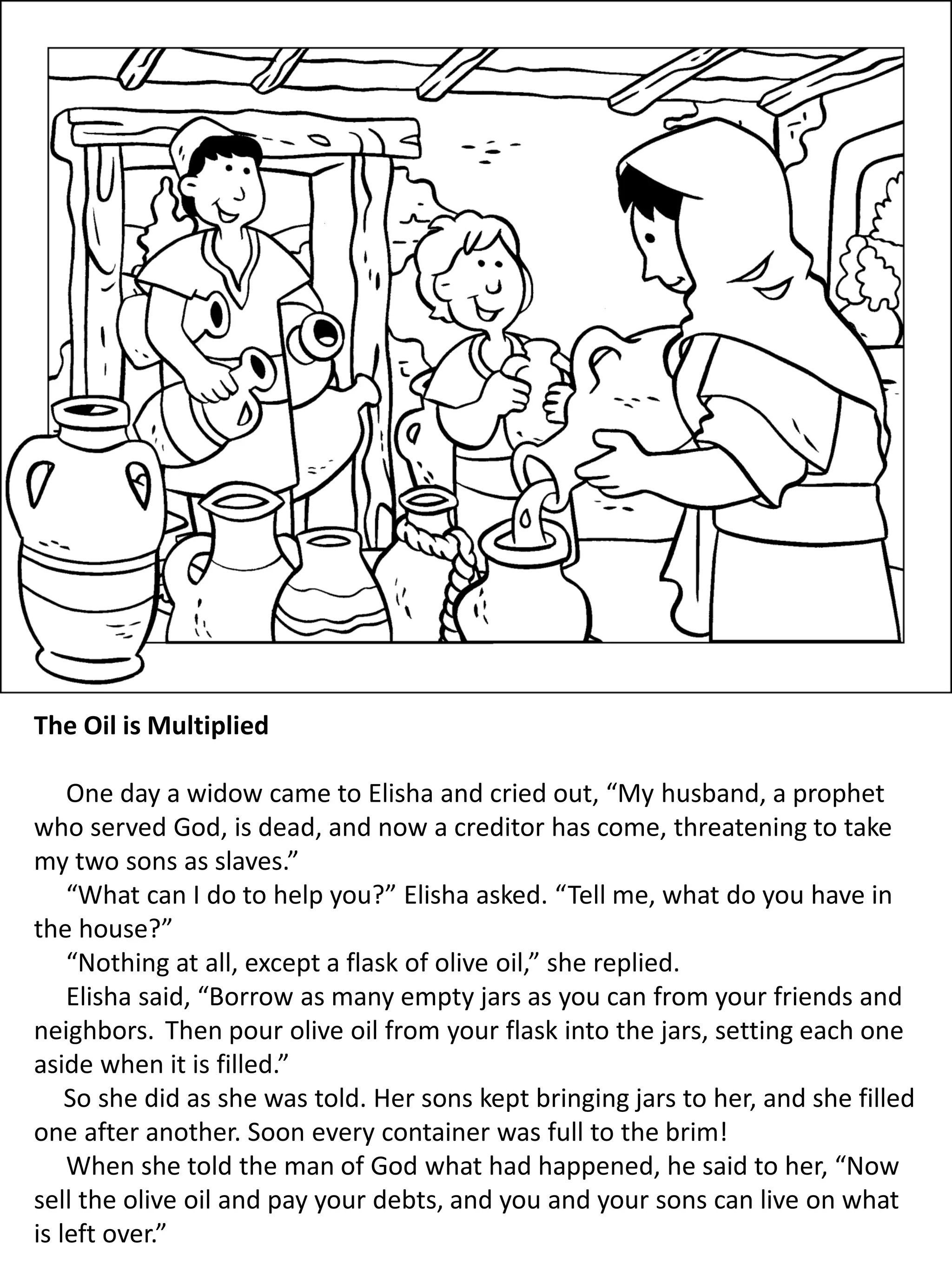 Old Testament Stories for Children: Coloring Book | PDF
