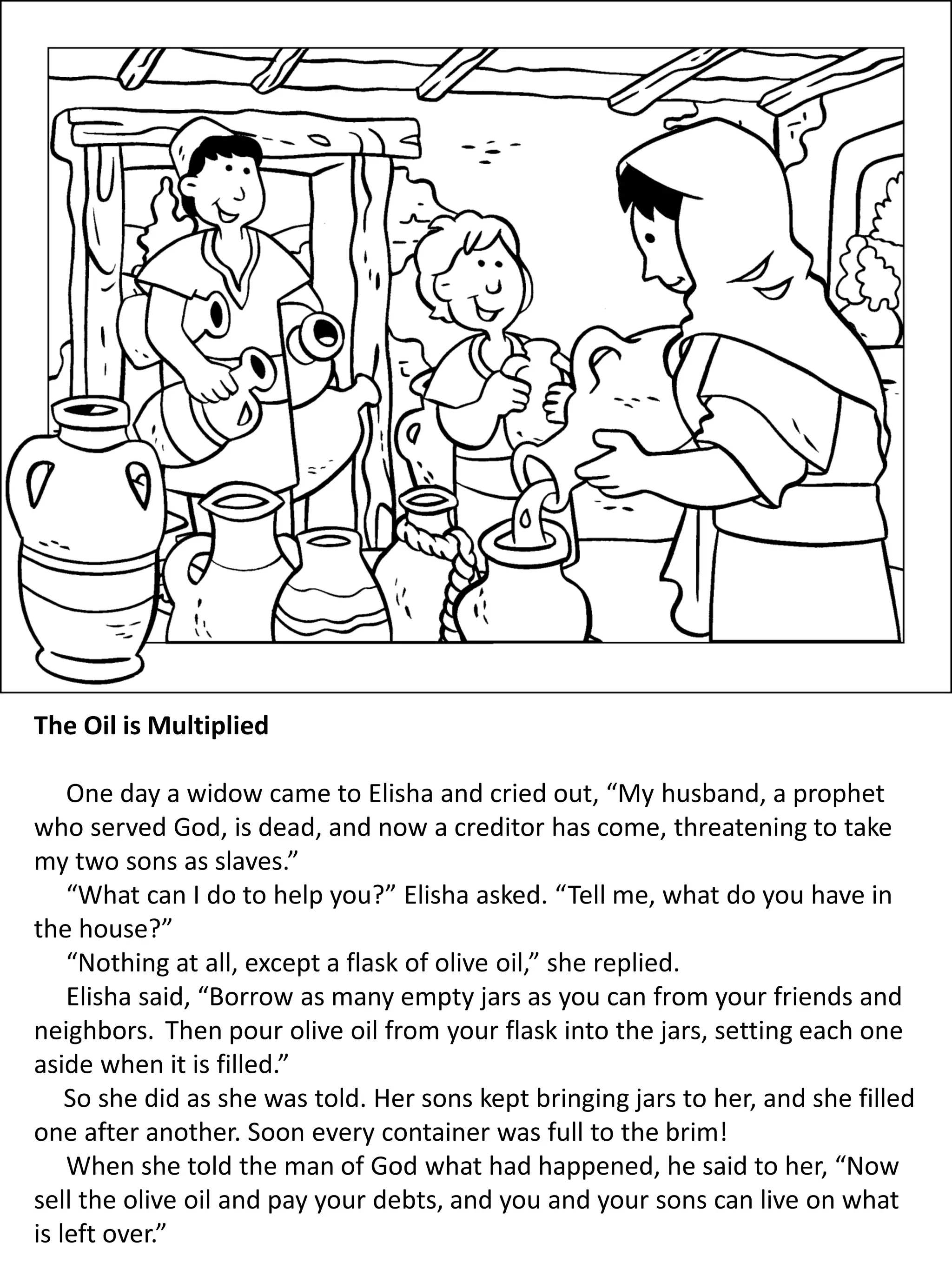 Old Testament Stories for Children - Coloring Book | PDF