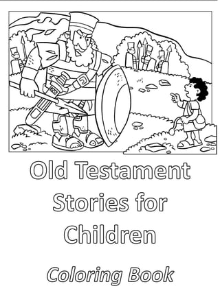 Old Testament Stories for Children - Coloring Book | PDF