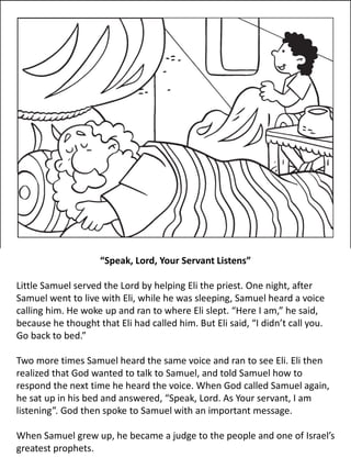 Enoch Walked With God Coloring Page